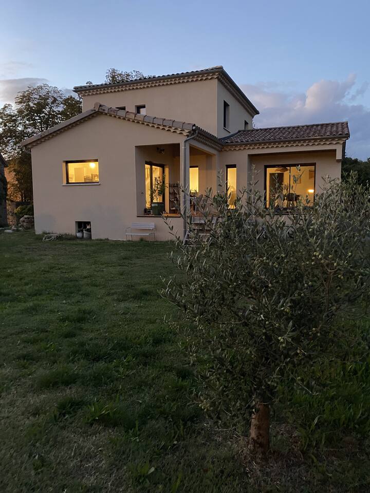 Maison Familiale Climatisée  6 Pers  Sud Ardèche - Les Vans