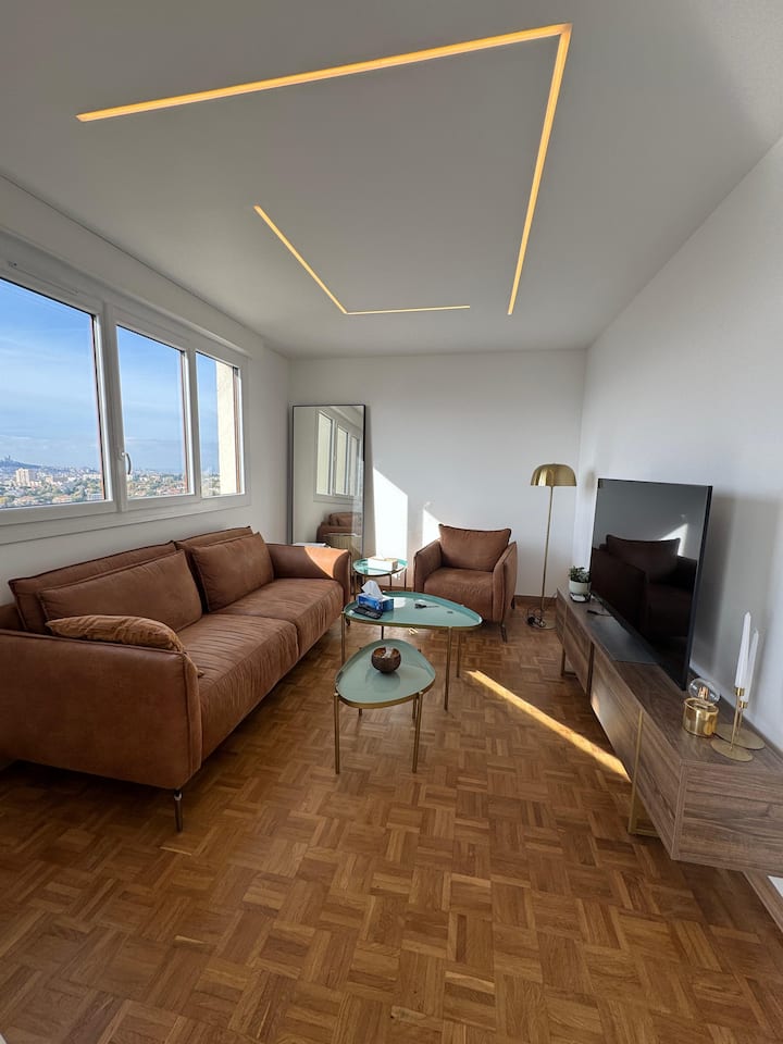 T3 Vue Panoramique Sur Tout Marseille - Marselha