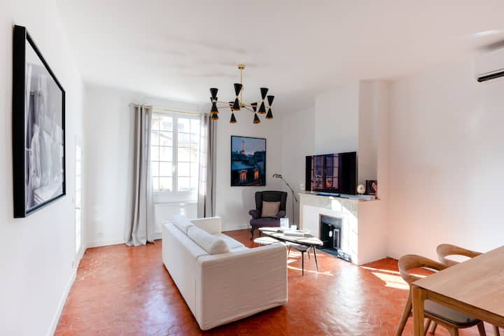 Appartement Lumineux Au Cœur D'aix Avec Parking - Aix-en-Provence