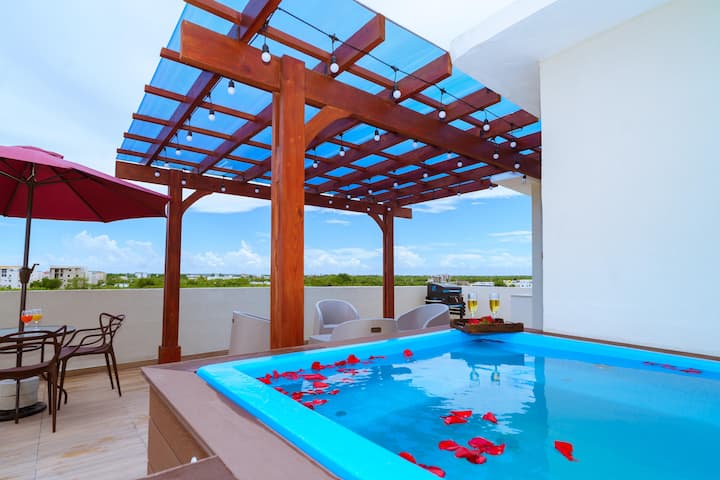 Hermoso Penhouse De Una Habitación Y Hermosa Vista - La Romana