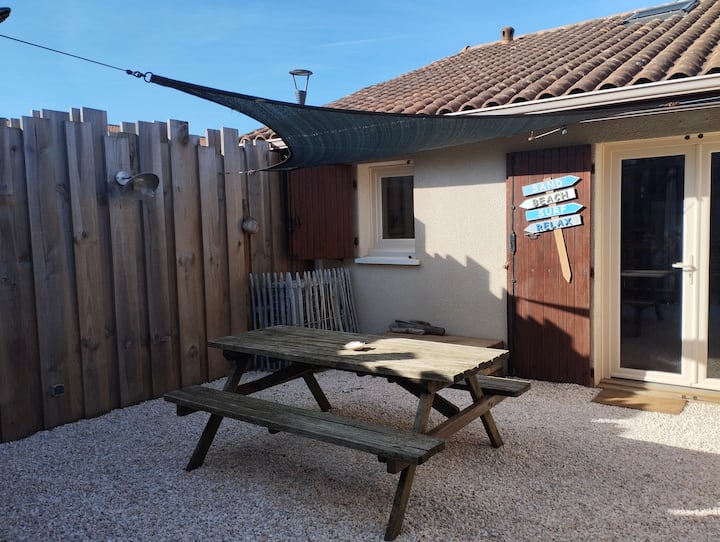 Maisonnette Pour 4 Personnes Avec Terrasse - Biscarrosse