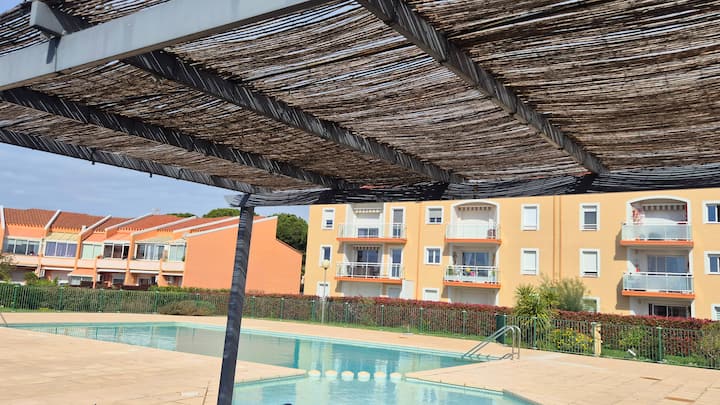 Appartement Tout Confort 6 Personnes  La Pinède - Sainte-Marie-la-Mer
