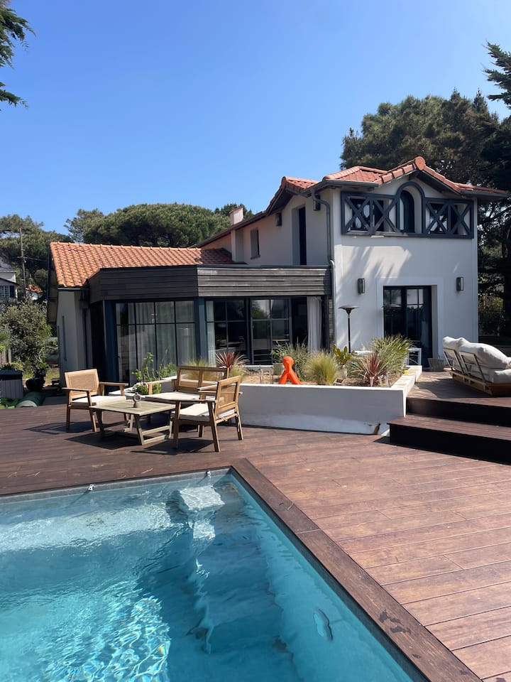 Maison Familiale Avec Piscine Vue Mer - La Baule-Escoublac