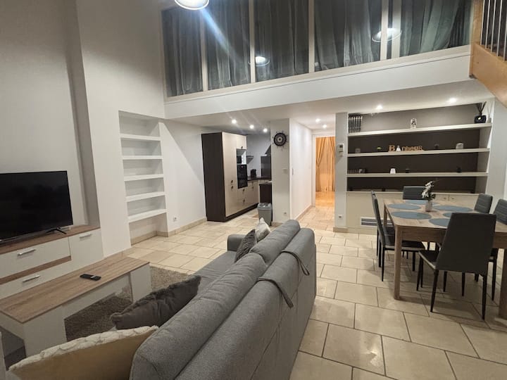 ÉLégant Duplex 6 Pers. Ancienne Demeure - Montagny - Givors