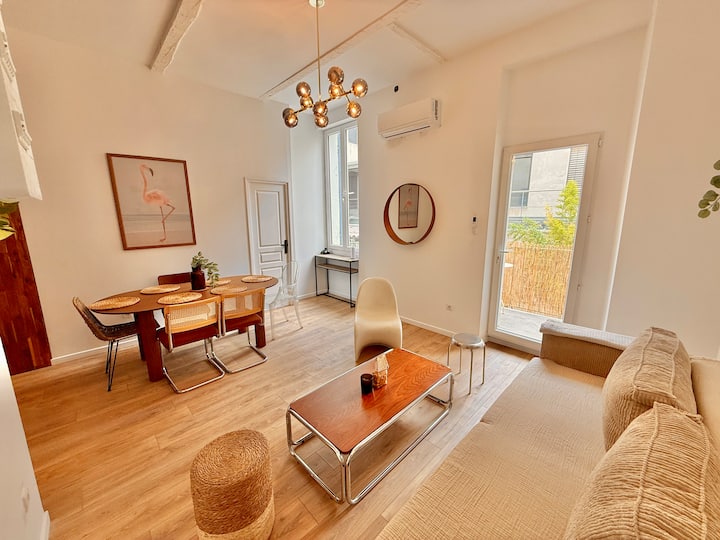 Cocoon Avec Balcon à Noailles - Gare de Marseille-Saint-Charles