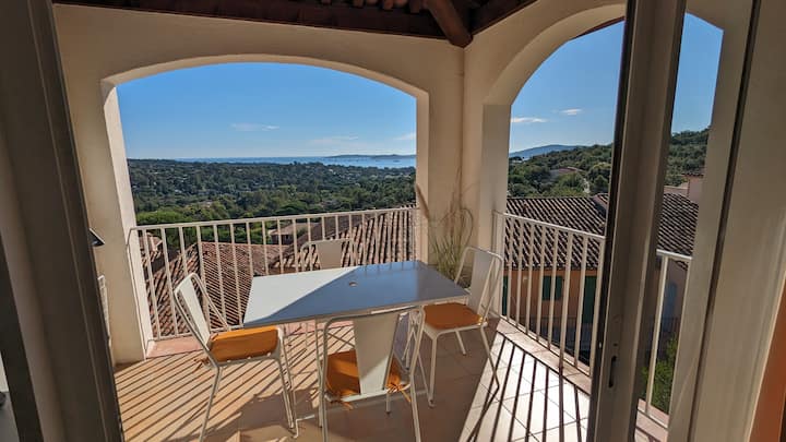 Restanques Saint Tropez , Vue Mer, Clim, Piscines - Grimaud