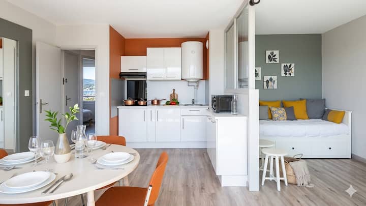 Joli Appartement Dans Une Résidence Calme, Parking - Saint-Mandrier-sur-Mer