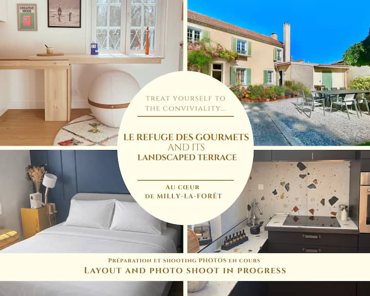 Maison De Charme Et Jardin, Cœur De Milly-la-forêt - Milly-la-Forêt