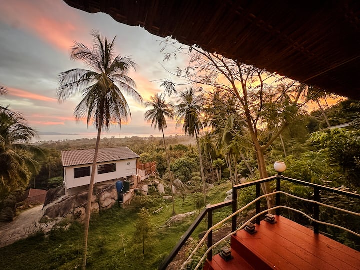 Pirate House – Peaceful Sea View Hideaway - Ko Pha-ngan