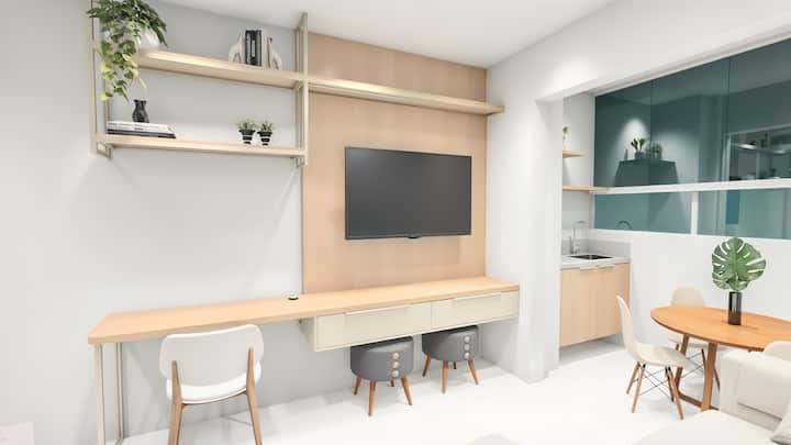 Novo! 1 Dorm, Completo, ÓTima Localização - São José dos Campos