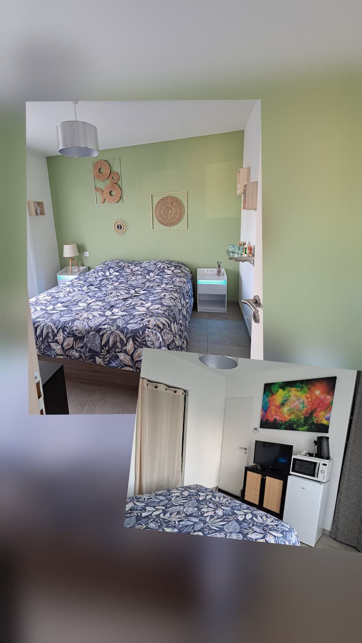 Chambre Cosy à Vendres, Entre  Nature Et Farniente - Valras-Plage