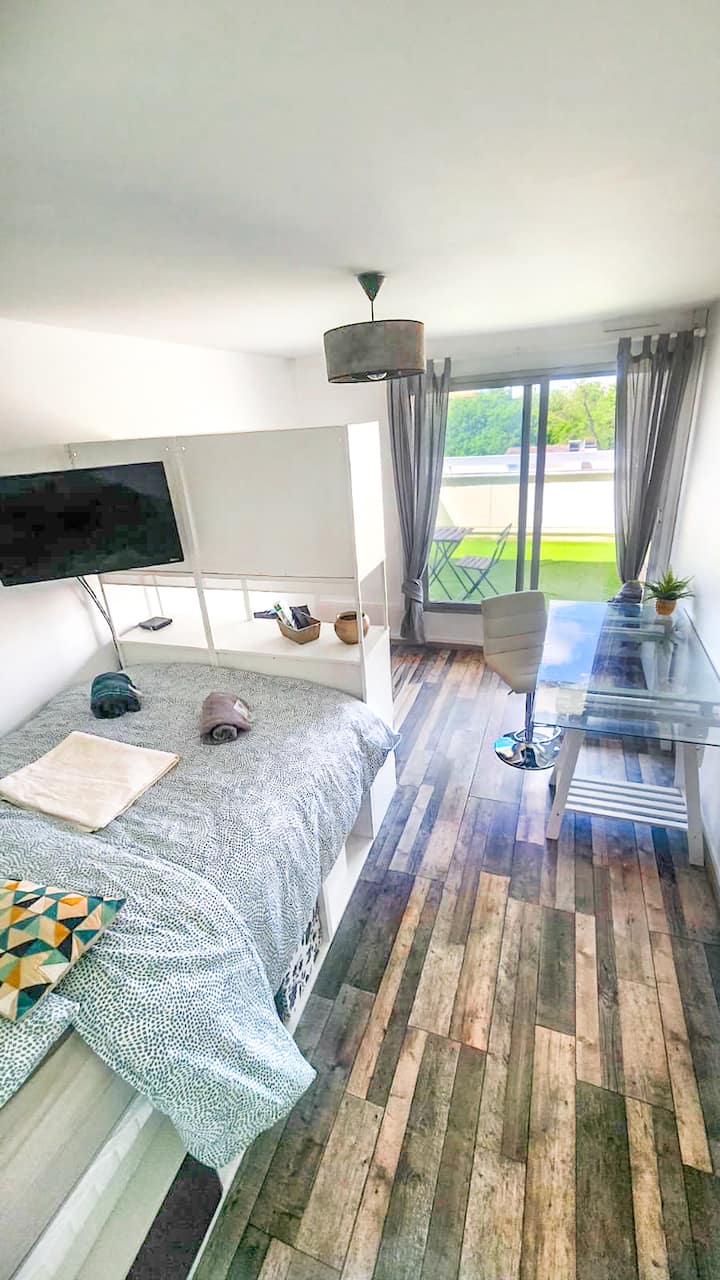 Studio Avec Grande Terrasse - Ligne 1 - Vincennes