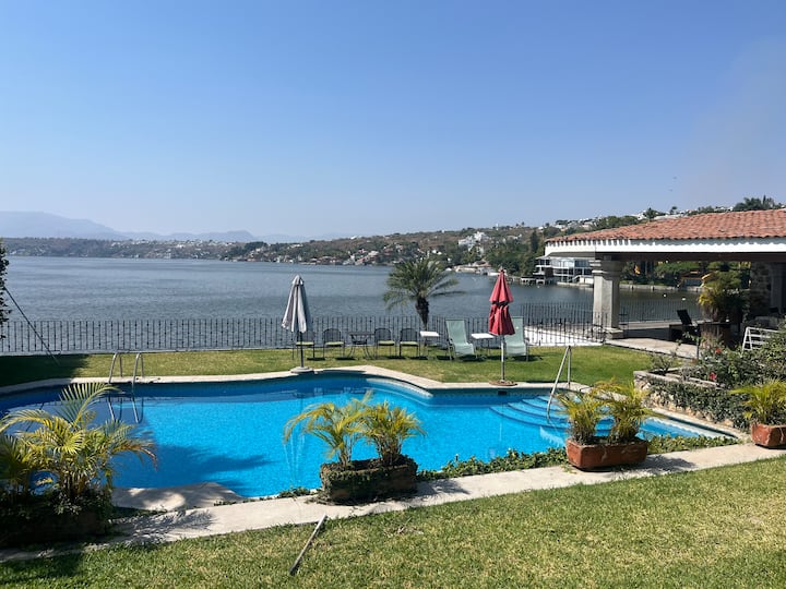 Casa A La Orilla Del Lago - Alberca Wow - Tequesquitengo