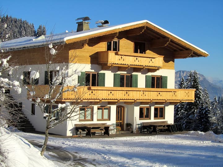 Lovely Two Bedroom Appartement With Mountain View - Ellmau