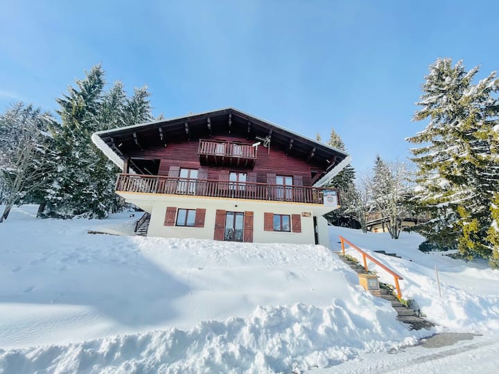 Chalet Tout Confort Au Coeur De L'espace Diamant! - Notre-Dame-de-Bellecombe