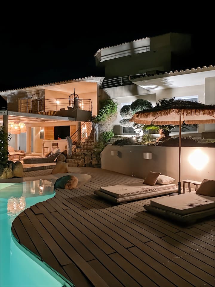 Grande Villa Piscine/poolhouse Dans Domaine Privé - Korsika