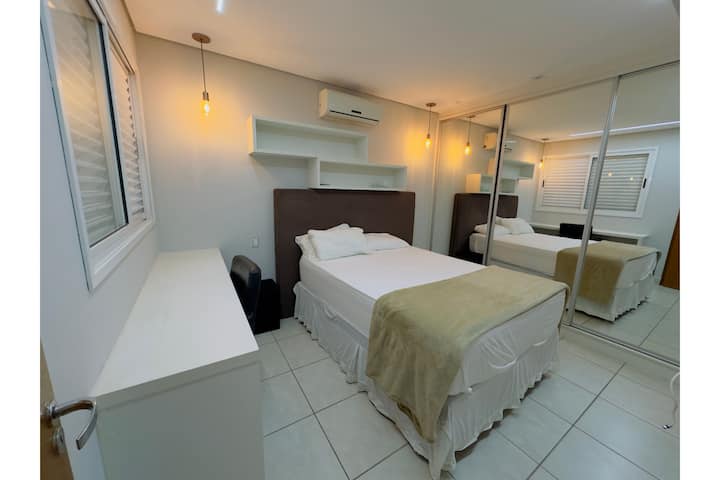 Piscina + Ar | Ao Lado Do Parque Flamboyant #307 - Goiânia