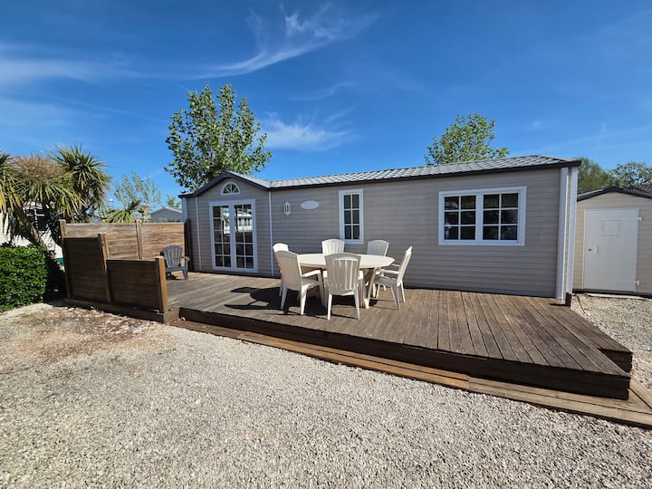 Mobil-home Entièrement éQuipé à 200 M De La Plage - Saint-Hilaire-de-Riez