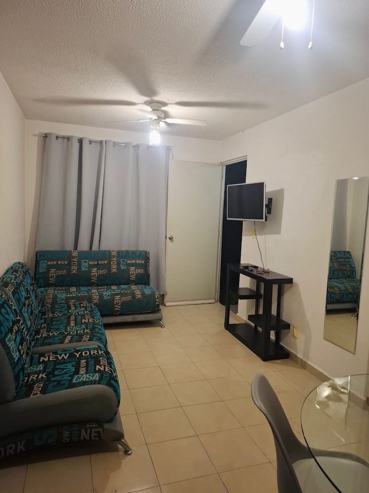 Bonito Departamento Equipado En Planta Baja. - Temixco
