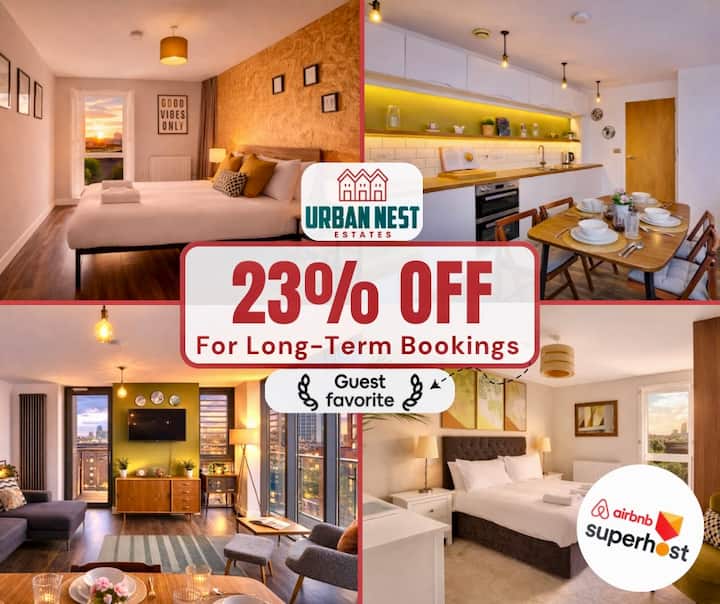 Big Monthly Discount | Canary Wharf View | Sleeps6 - London