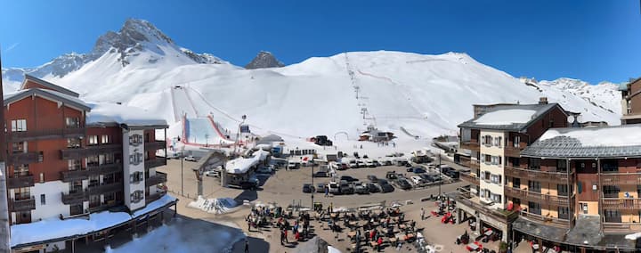Tignes Rpdp Vue Panoramique Au Soleil 2 - Tignes