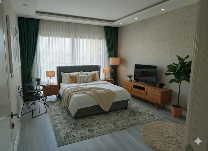 Balcony View Of Golden Zone Waziran - Iraq