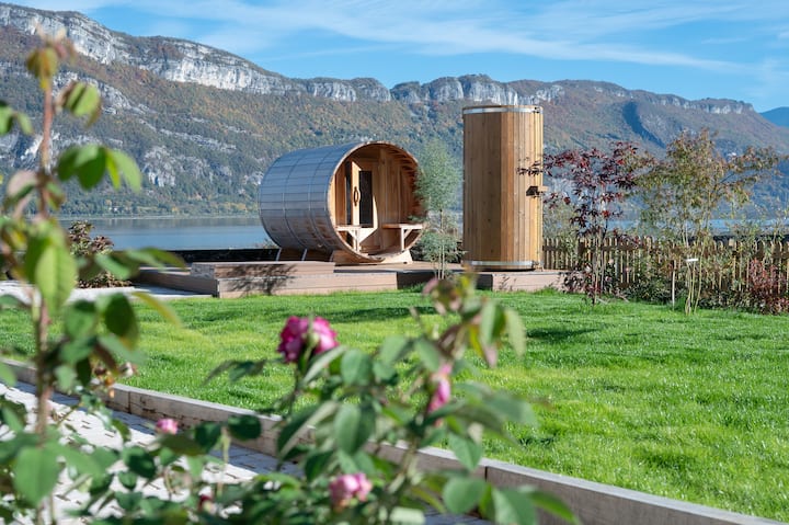 Domaine Privé /Bord Du Lac/34 Couchages/ Sauna. - Rumilly