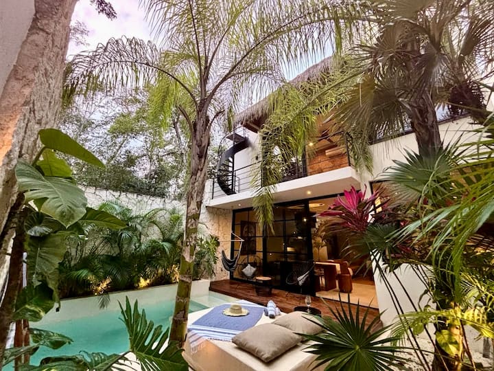 Jungle Design Villa / Rooftop Jacuzzi + Concierge - Mexique