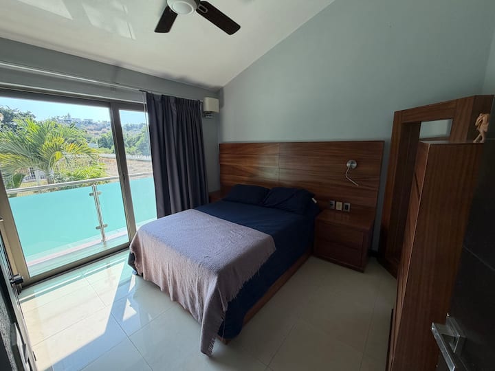 Casa Cerca De La Playa Con Oficina, Piscina, Asado - Manzanillo, Colima, Mexico