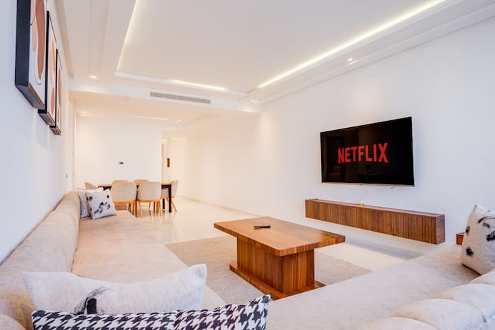 Spacious 3 Bedroom Apt Close To Marina And Beach - Tanger