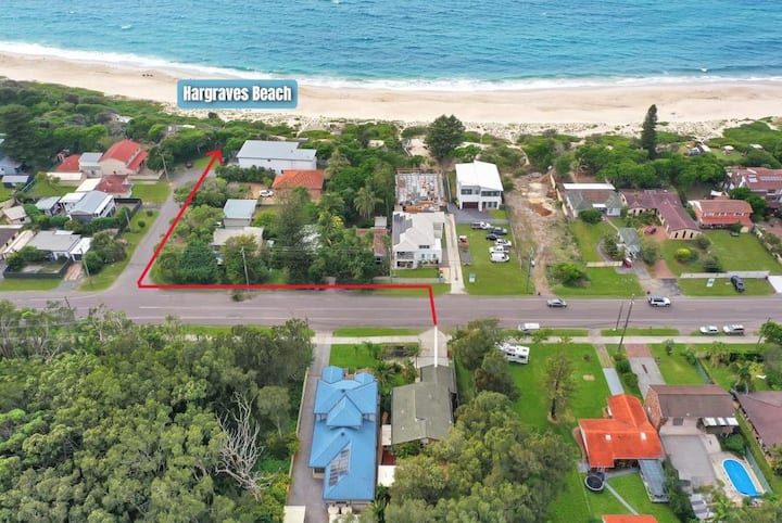 Hargraves Beach House - 150m To The Sand - Toukley