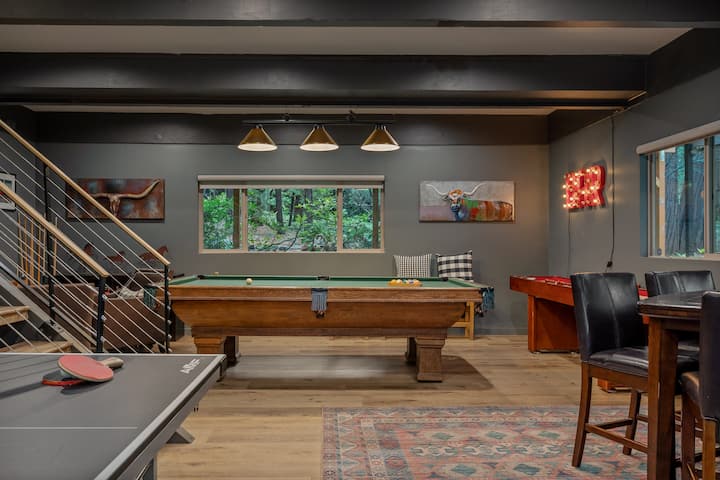 Vie Montagne | Hot Tub, Game Room, Fire Pit + A/c - Lake Arrowhead, CA