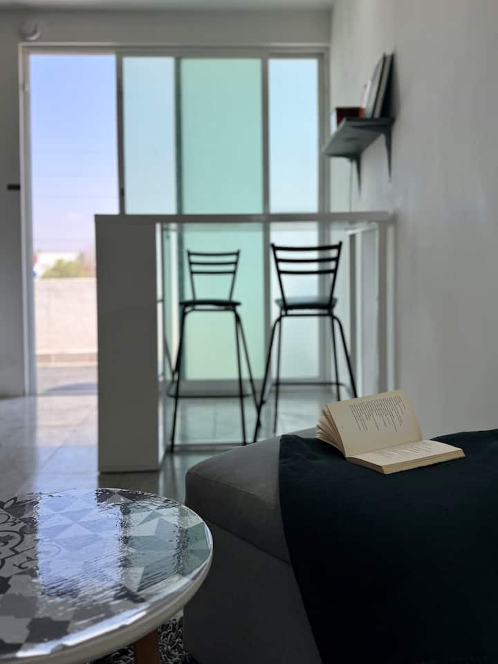 Loft Hermoso Con Luz Natural Y Balcones En Metepec - Metepec