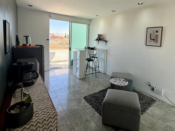Loft Hermoso Con Luz Natural Y Balcones En Metepec - Metepec