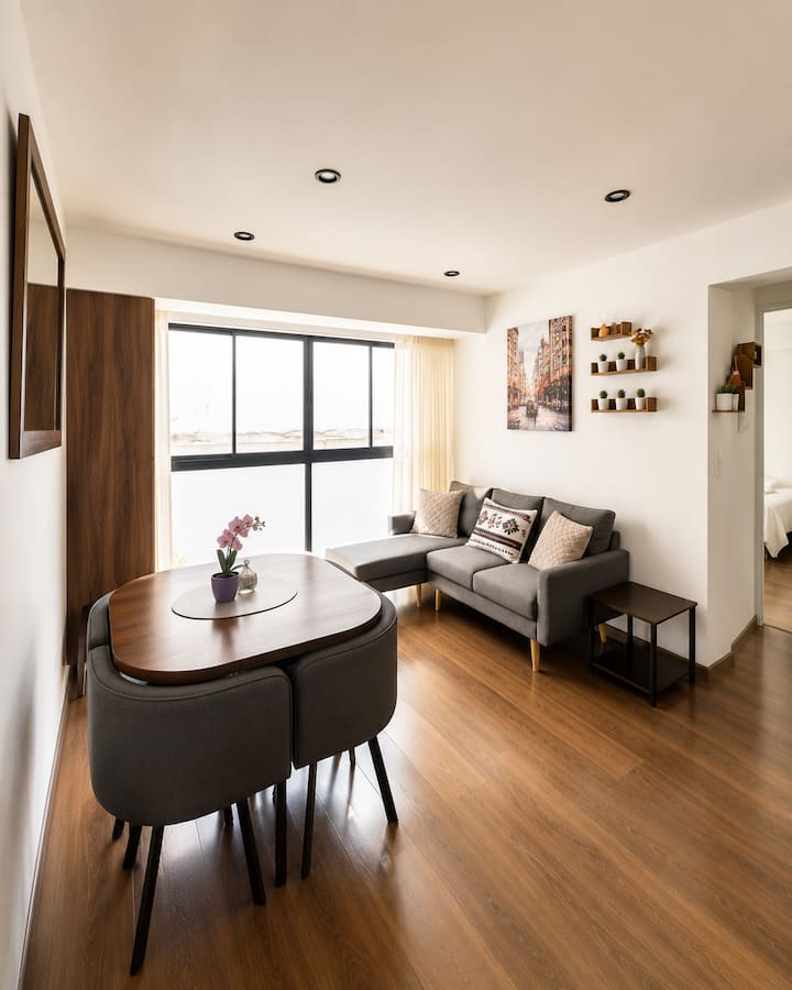 Top Place Miraflores: 2 Rooms + Coworkng Y Parking - Lima