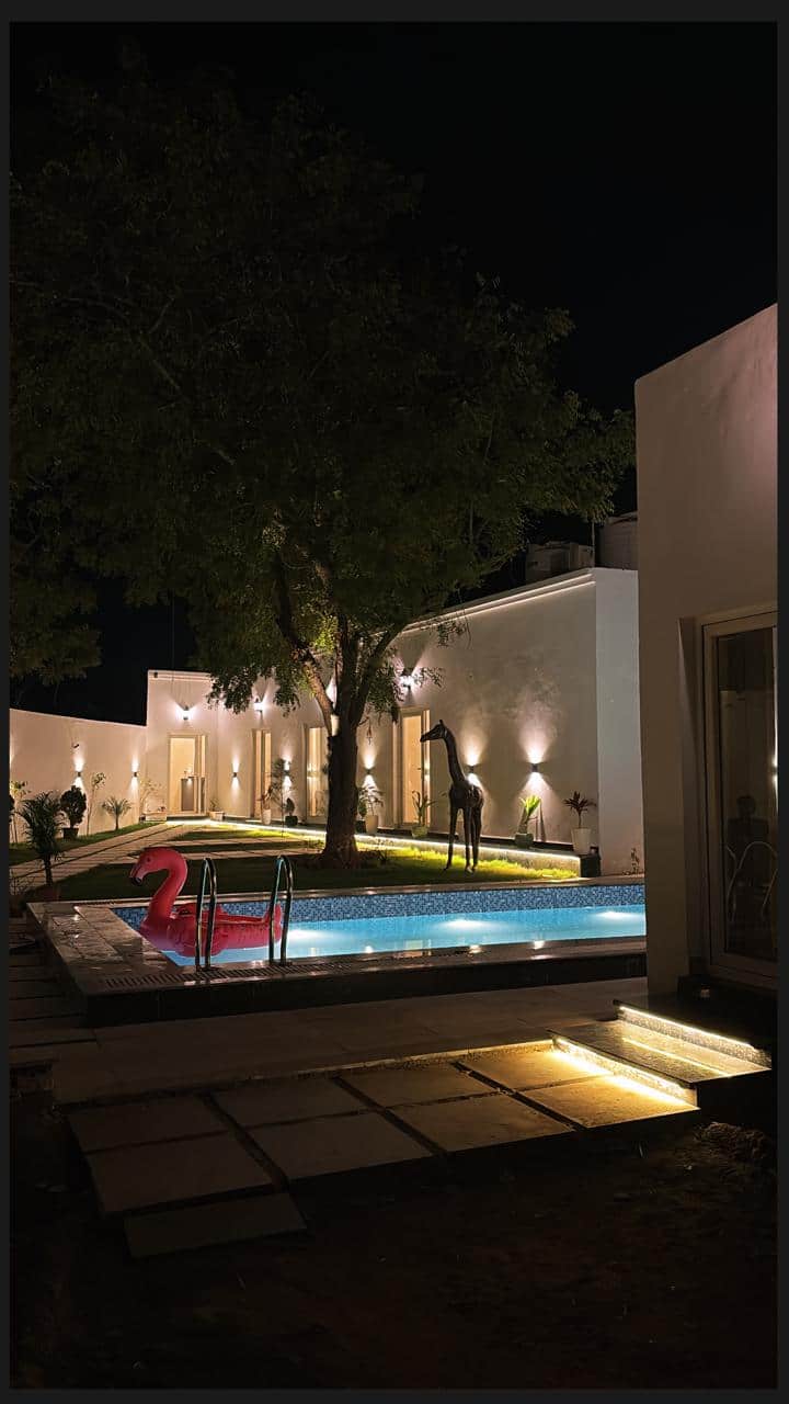 Three Musketeers Farm - Private Pool & Lawn - Sohna