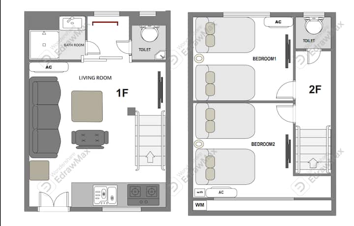 Modern House 翔|Namba 2 Stops|entire Home - Osaka