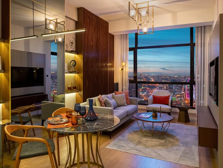 Luxury 1 Bedroom Apt. Housekeeping, Gym, Pool, Spa - Istanbul