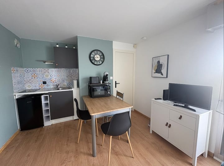 Studio Couple + 1 Enfant Avec Balcon (Mer 400m) - Sainte-Cécile Plage