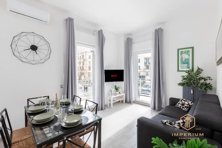 Seaview| 5 Min Ostia Station, Terrace, 2 Min Sea - Fiumicino