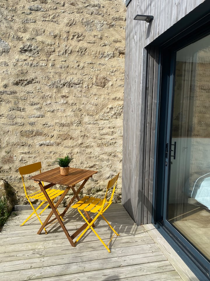 Studio Terrasse Surf And Chill - Erdeven