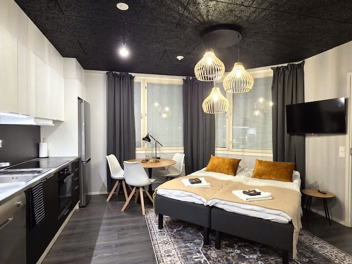 Modern Studio With Parking Space, Centrum - Joensuu