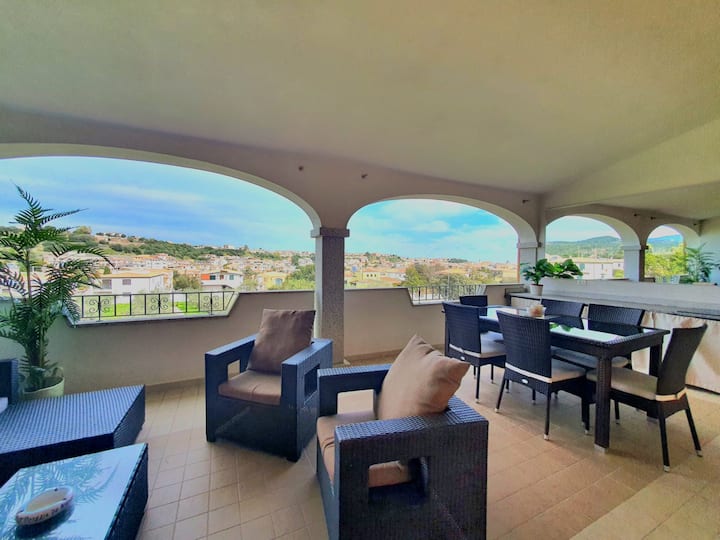 [Casabel]alloggio Con Veranda Panoramica A Orosei - Orosei