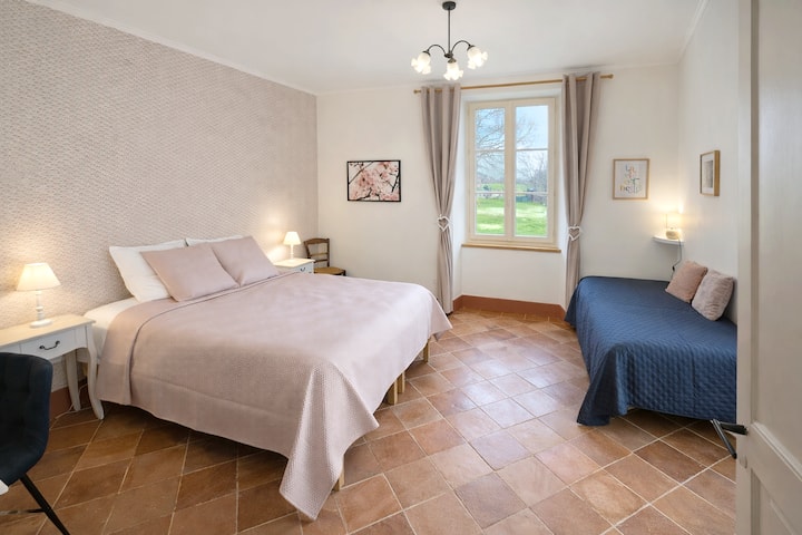 Chambre Terra | Ferme Du Grand Breton - Beaumont-de-Lomagne
