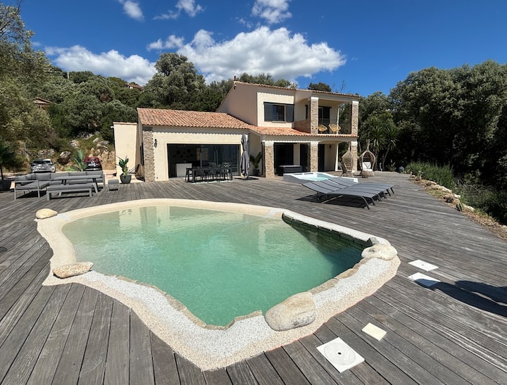 Maison Corse - Vue Mer Exceptionnelle Propriano - Olmeto