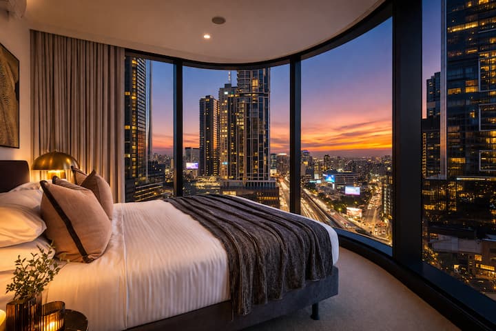 Queensbridge Luxe Residence - Pool Gym Sauna Steam - Rod Laver Arena