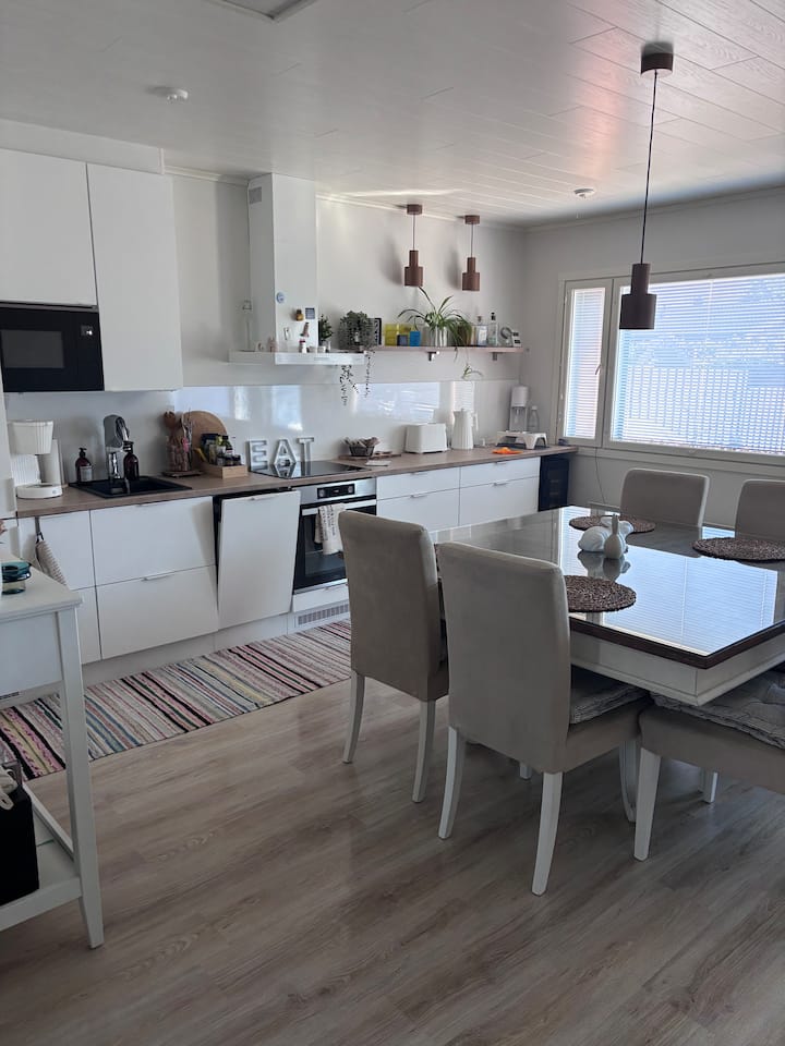 Bright Two-room Terraced House For Two In Naantali - Raisio