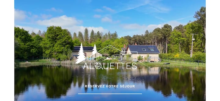 Gîte Des Quatre Alouettes, En Pleine Nature. - Indre-et-Loire