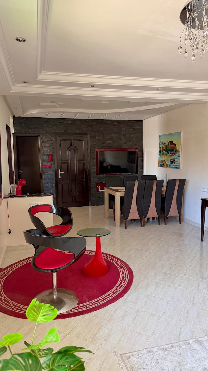 Grand Duplex 3ch Près Stade & Côte Rabat - Rabat