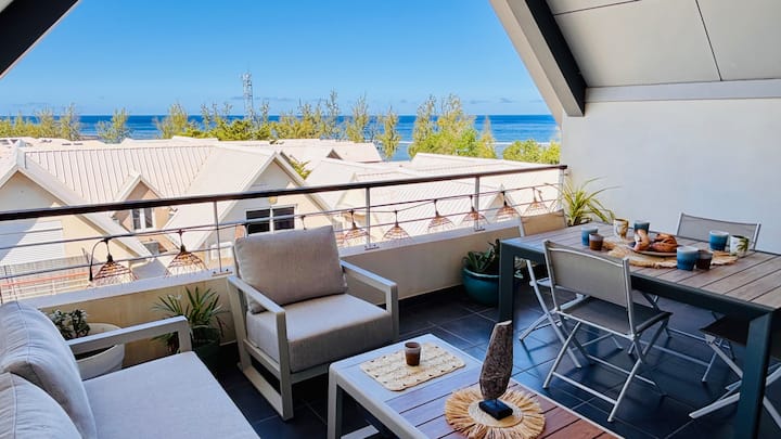 Solèy Bleu-sea View Apartment - Saint-Leu